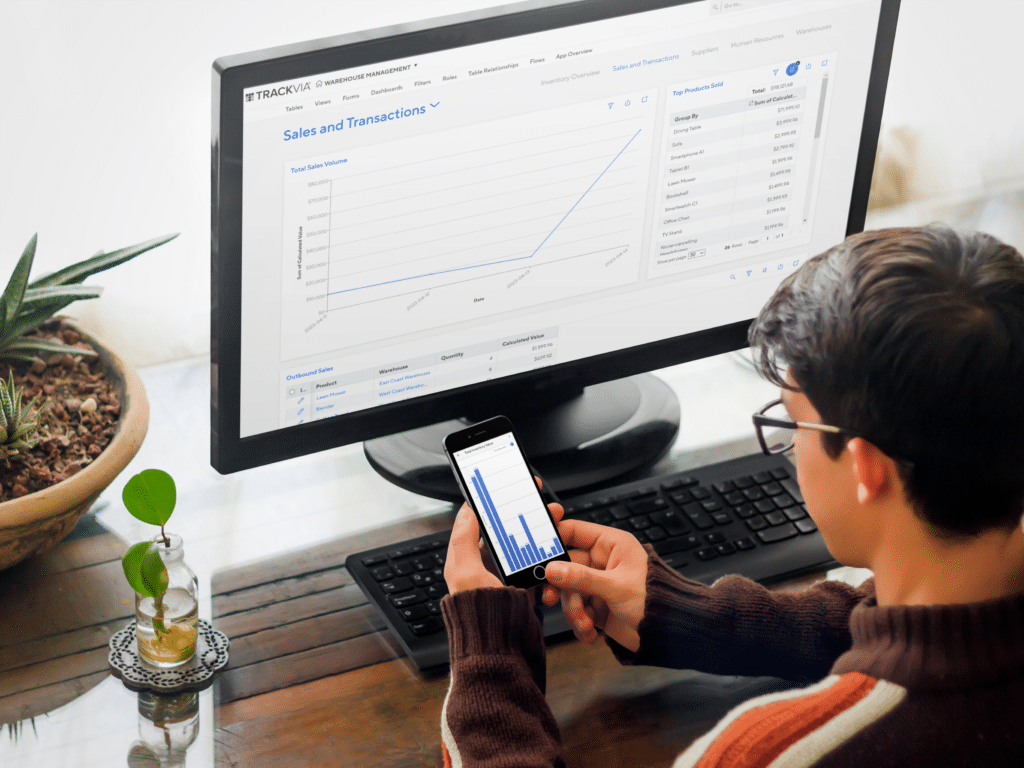 TrackVia Workflow Management Platform - Home